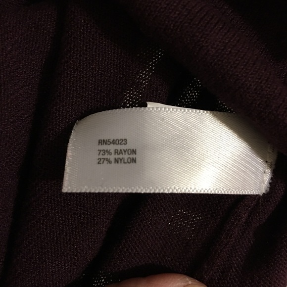 GAP | Sweaters | Deep Burgundy Rayon Sweater | Poshmark